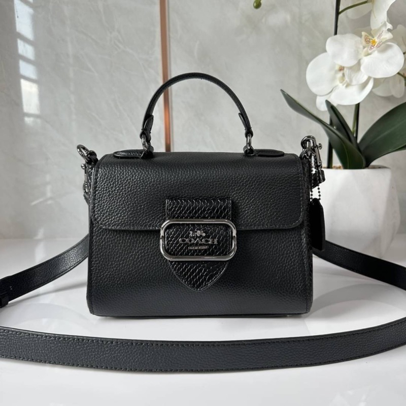 งานแท้ o utlet💯C o a ch Morgan Top Handle Satchel (CF321) | Shopee Thailand