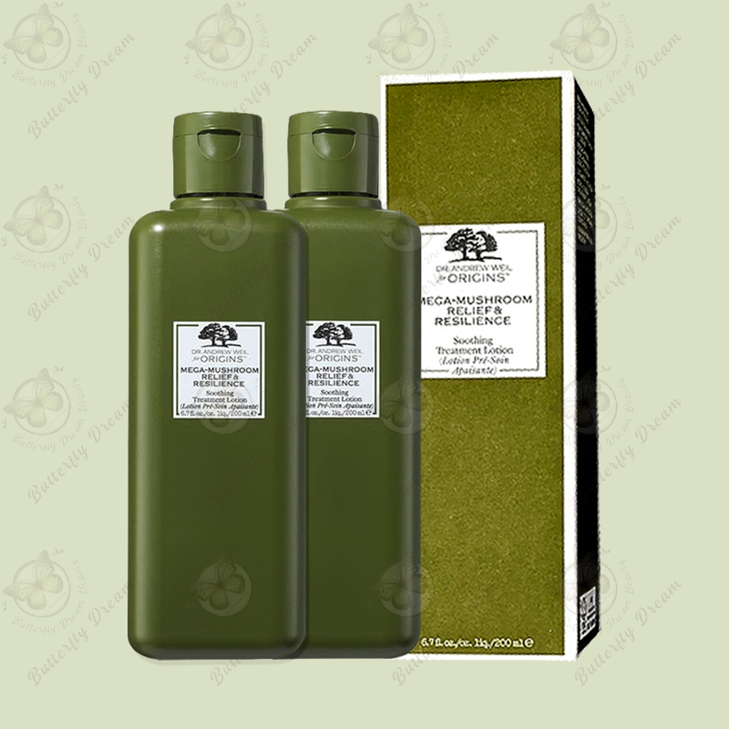 น้ำตบเห็ด ออริจิน Origins Mega-Mushroom Skin Relief & Resilience Soothing Treatment Lotion 200ml ...