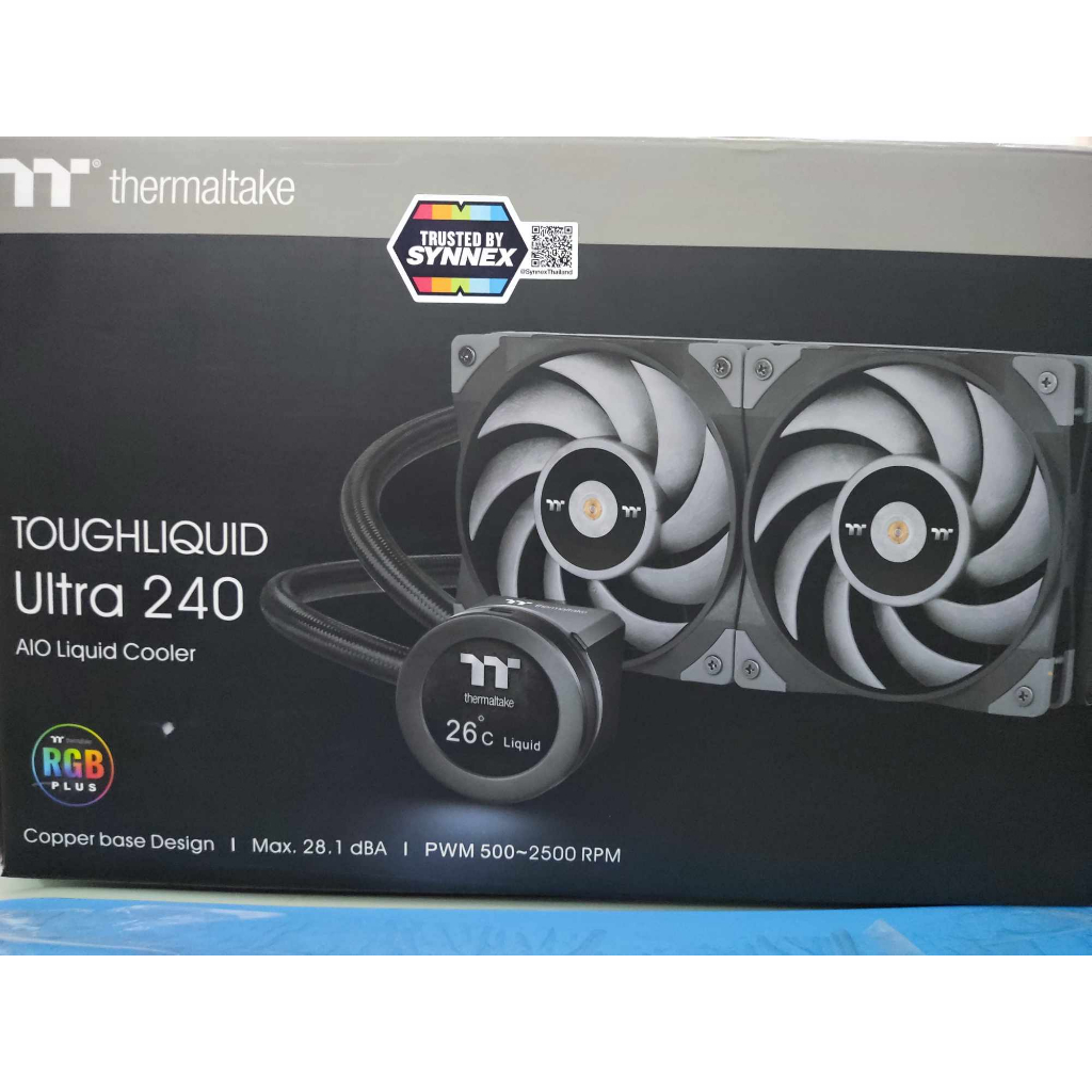THERMALTAKE TOUGHLIQUID Ultra 240 All-In-One Liquid Cooler มือ2ประกัน ...