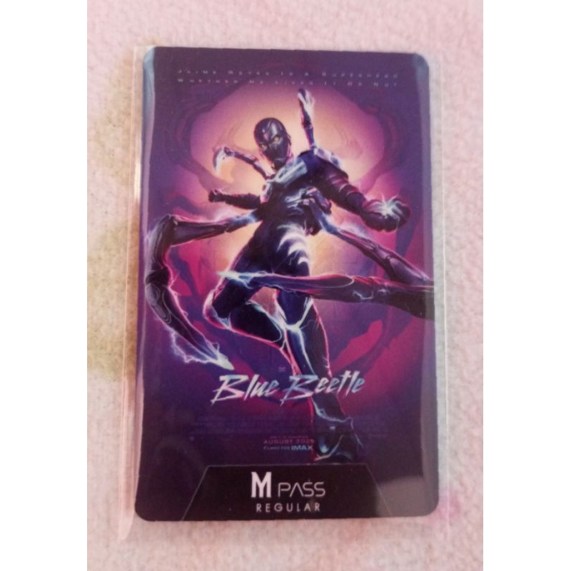 บัตรหนัง บัตรสะสม MPass Blue Beetle บลูบีเทิล จาก Major Cineplex บลูบีท ...
