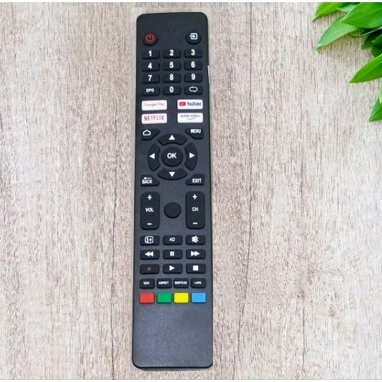 Sharp รีโมททีวี Smart TV ยี่ห้อ ชาร์ป รุ่น RC20 | Shopee Thailand