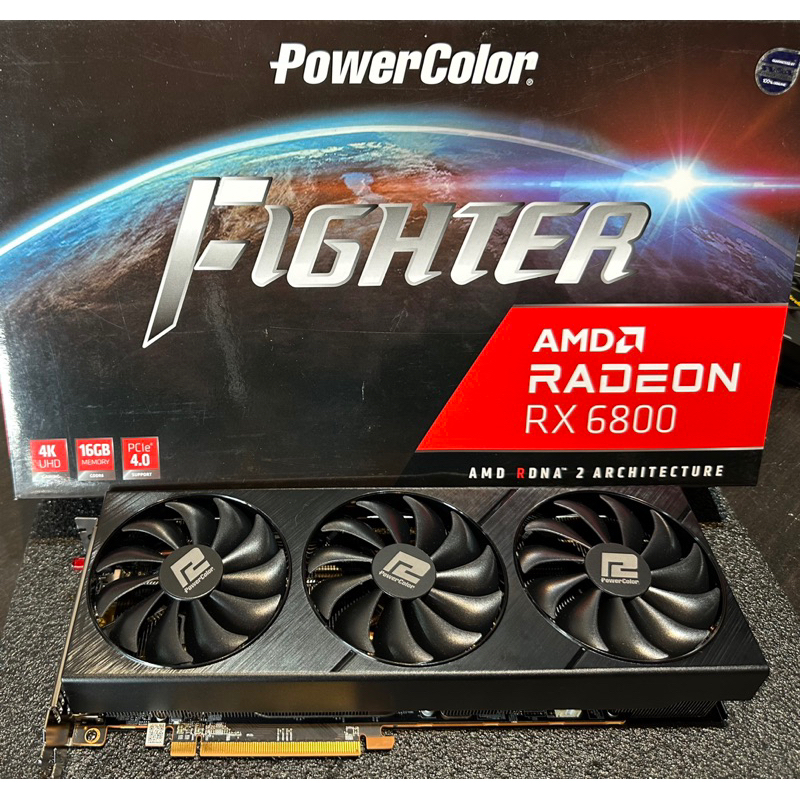 RX6800 PowerColor Fighter 16GB | Shopee Thailand