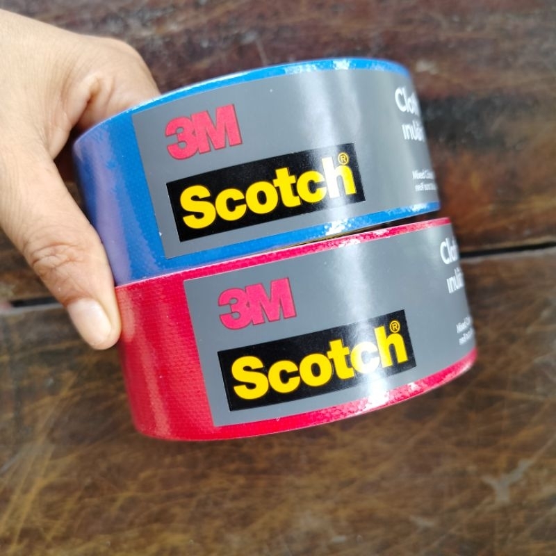 เทปผ้า 3M Scotch cloth Tape ขนาด 36 mm x 8 yard (1ชิ้น) | Shopee Thailand