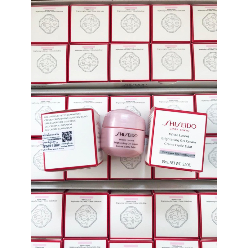 Shiseido White Lucent Brightening Gel Cream 15ml สคบ.ไทย มีกล่อง ...