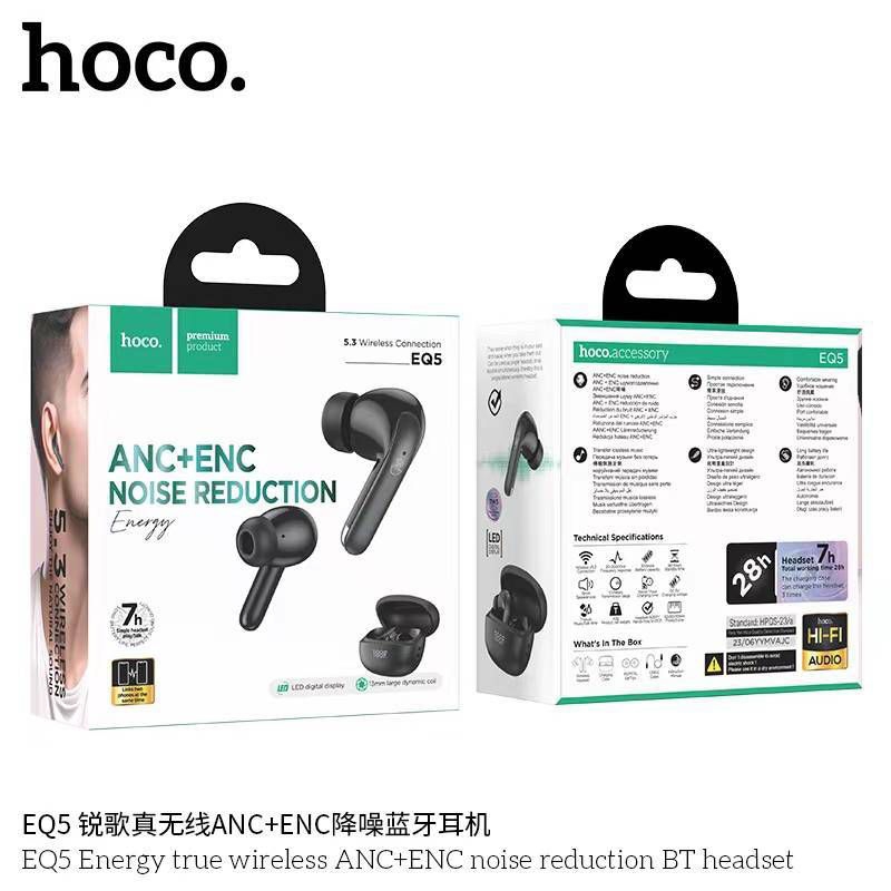 Hoco EQ5 Wireless Versio ใหม่ร่าสุด แท้ 100% | Shopee Thailand