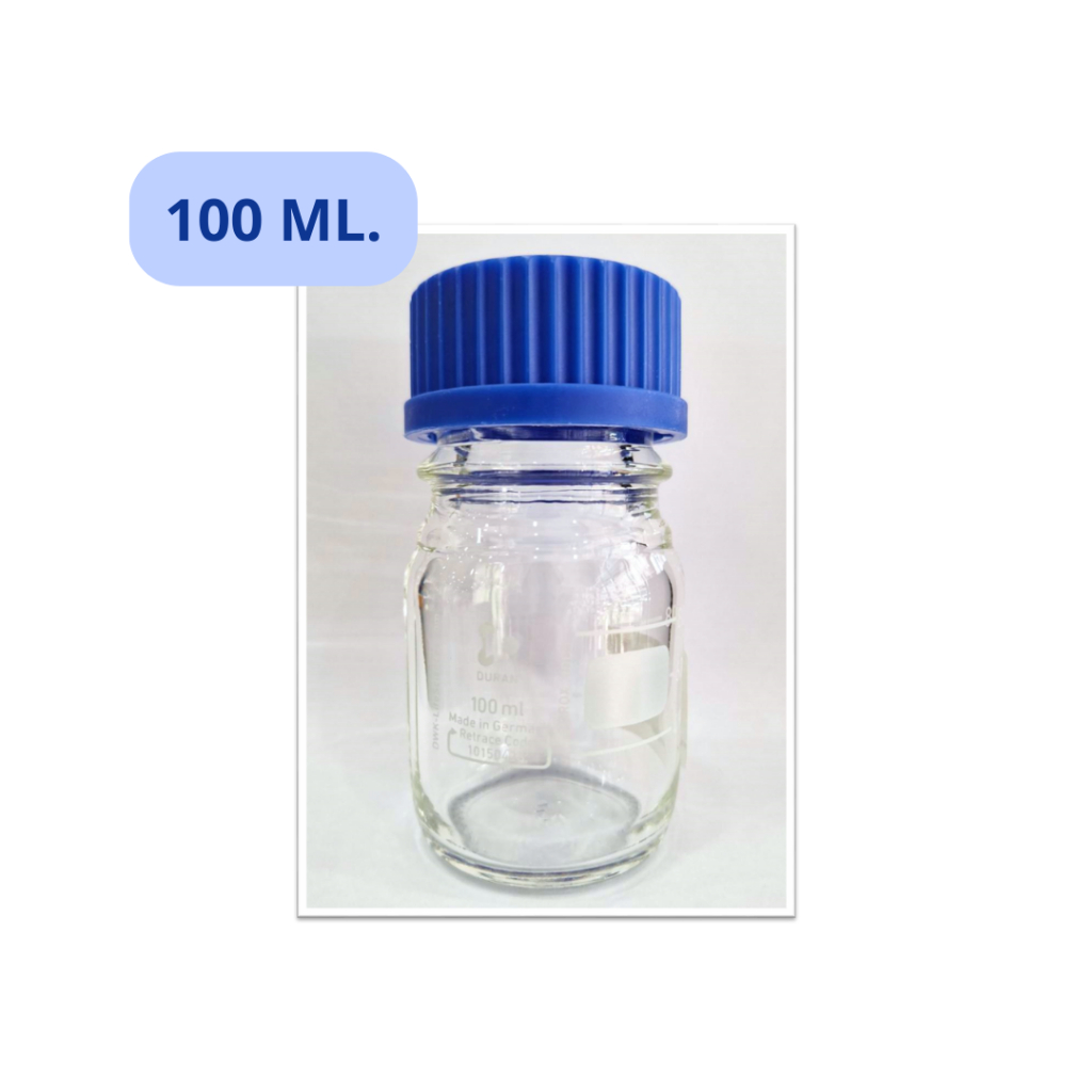 ขวดเก็บสารเคมี Duran ฝาเกลียว (สีใส) | Shopee Thailand