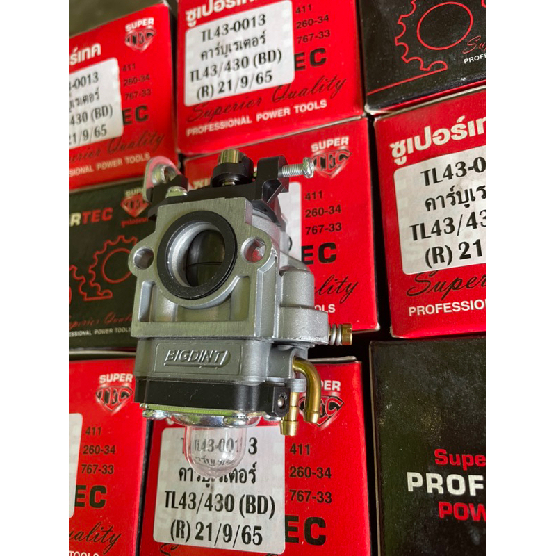 คาร์บูเรเตอร์แบบผ้าปั๊ม TU43 TL43 430 | Shopee Thailand