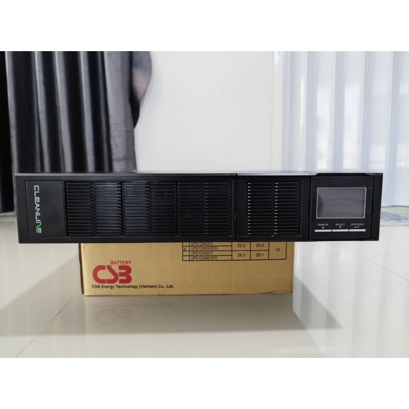 UPS เครื่องสำรองไฟมือสอง CLEANLINE TR-3000 3000VA/2700W สินค้าพร้อมใช้ ...