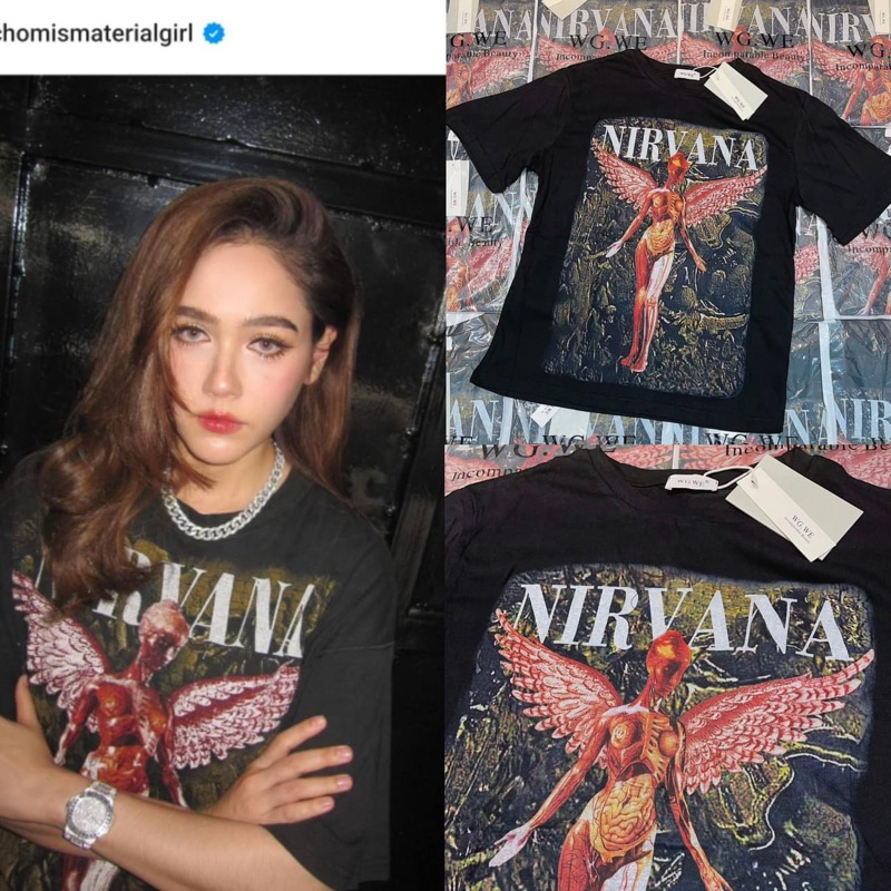 🌟งานตามหา🌟เสื้อยืด งานป้าย WGWE 🇰🇷 | Shopee Thailand