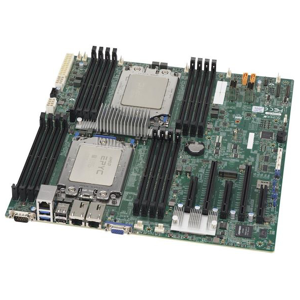 เมนบอร์ด SUPERMICRO H11DSi DUAL AMD EPYC WORKSTATION SERVER MAINBOARD ...