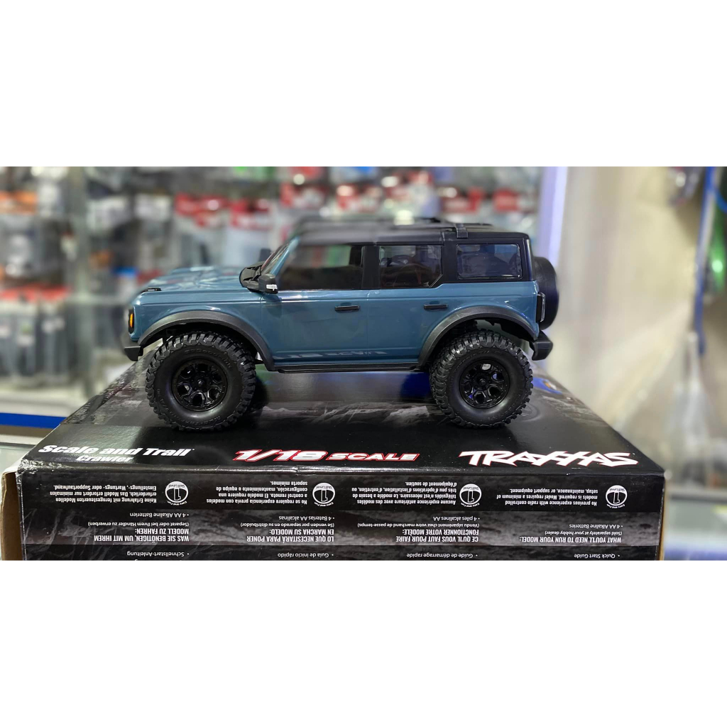 รถบังคับวิทยุพร้อมเล่นยี่ห้อ TRAXXAS size1/18 TRX-4M™Bronco® Body ...