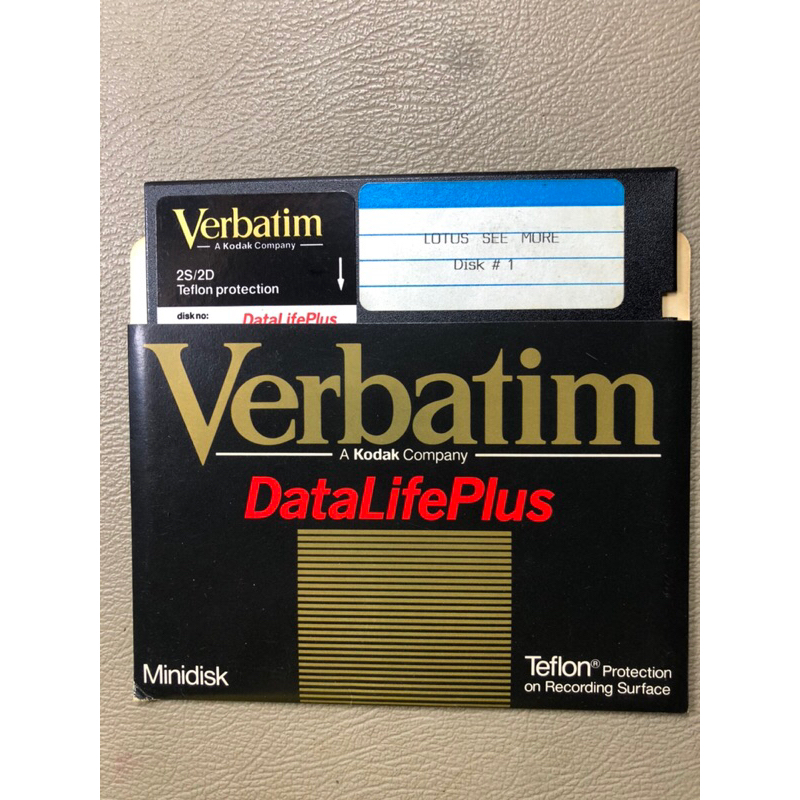 แผ่น Floppy Disk 5-1/4” ยี่ห้อ Verbatim มือสองสภาพดี | Shopee Thailand