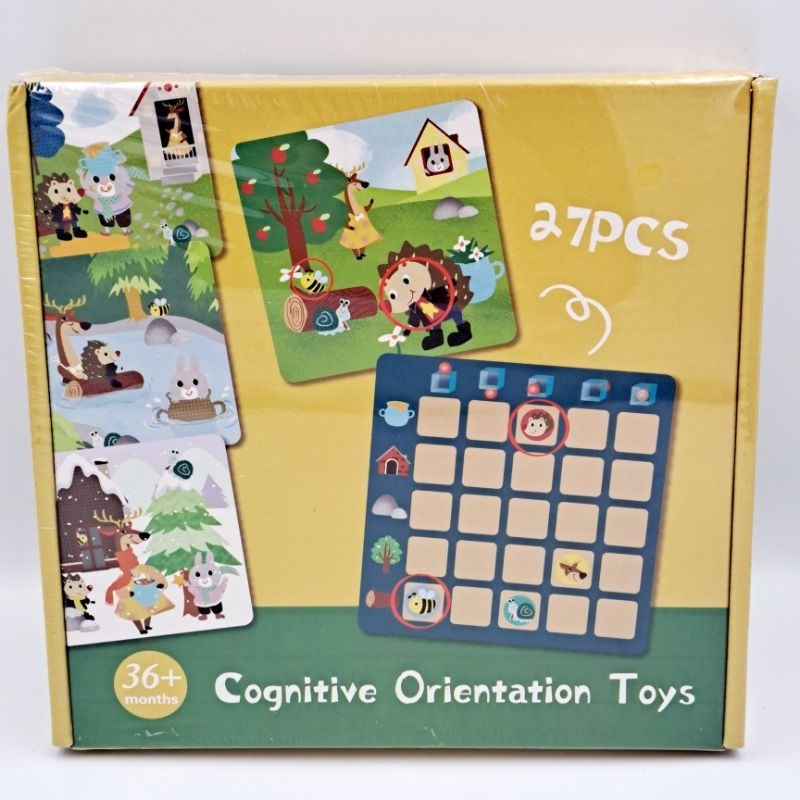 Cognitive Orientation Toy Coding game เกมฝึกสมอง ของเล่นเสริมพัฒนาการ ...