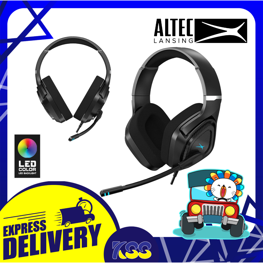 ALTEC LANSING HEADSET GAMING JACK 3.5MM. + USB RGB รุ่น ALGH9604 ประกัน ...