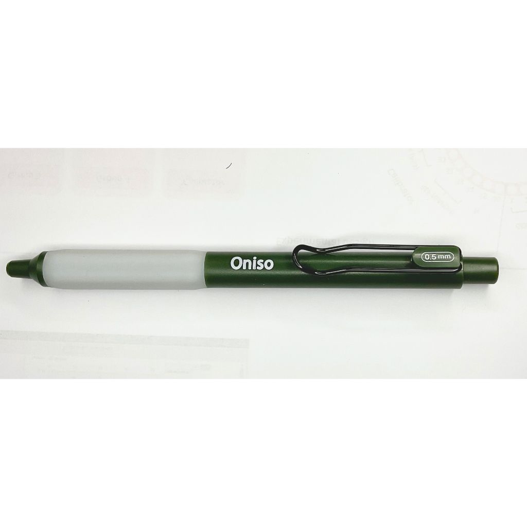 ปากกาเจล Oniso (ONI-9133, 0.5 mm) หมึกน้ำเงิน เขียนลื่น หมึกแห้งเร็ว ...