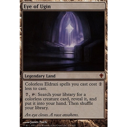 Eye of Ugin การ์ด Magic The Gathering ของแท้ จากชุด Worldwake | Shopee ...