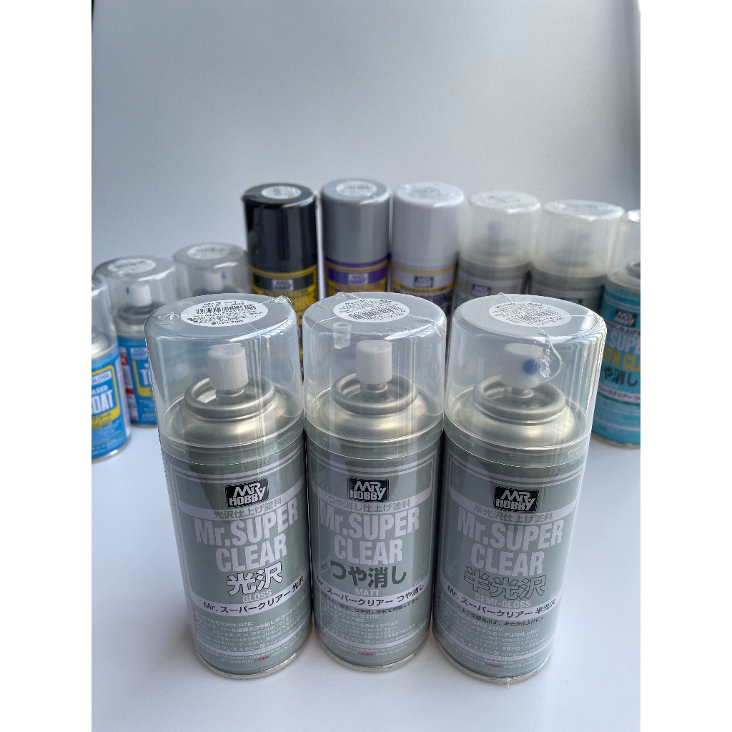 สเปรย์เคลือบสูตรแลคเกอร์ Mr.SUPER CLEAR Mr.Hobby | Shopee Thailand