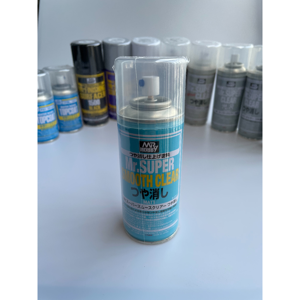 สเปรย์เคลียร์ด้านสูตรแล็คเกอร์ ชนิดเรียบเนียน B530 Mr.Super Smooth ...