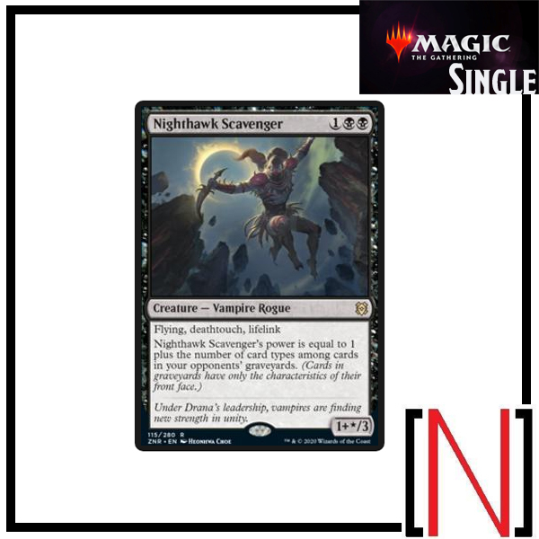 [MTG][Single][ZNR][LCC] Nighthawk Scavenger ระดับ Rare [ภาษาอังกฤษ ...