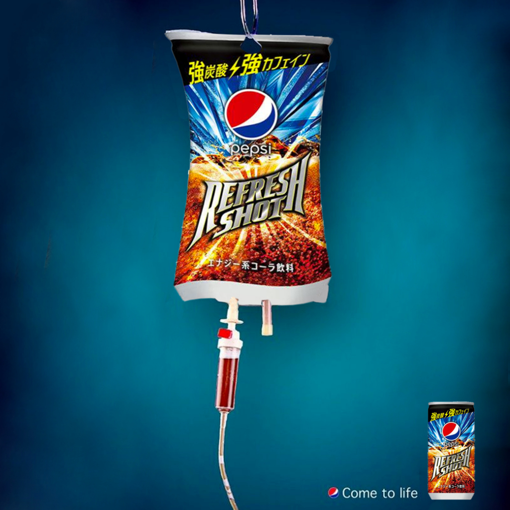 Pepsi Refresh Shot แป๊ปซี่ รีเฟรชช็อต กระป๋อง200ml. จากประเทศญี่ปุ่น | Shopee Thailand