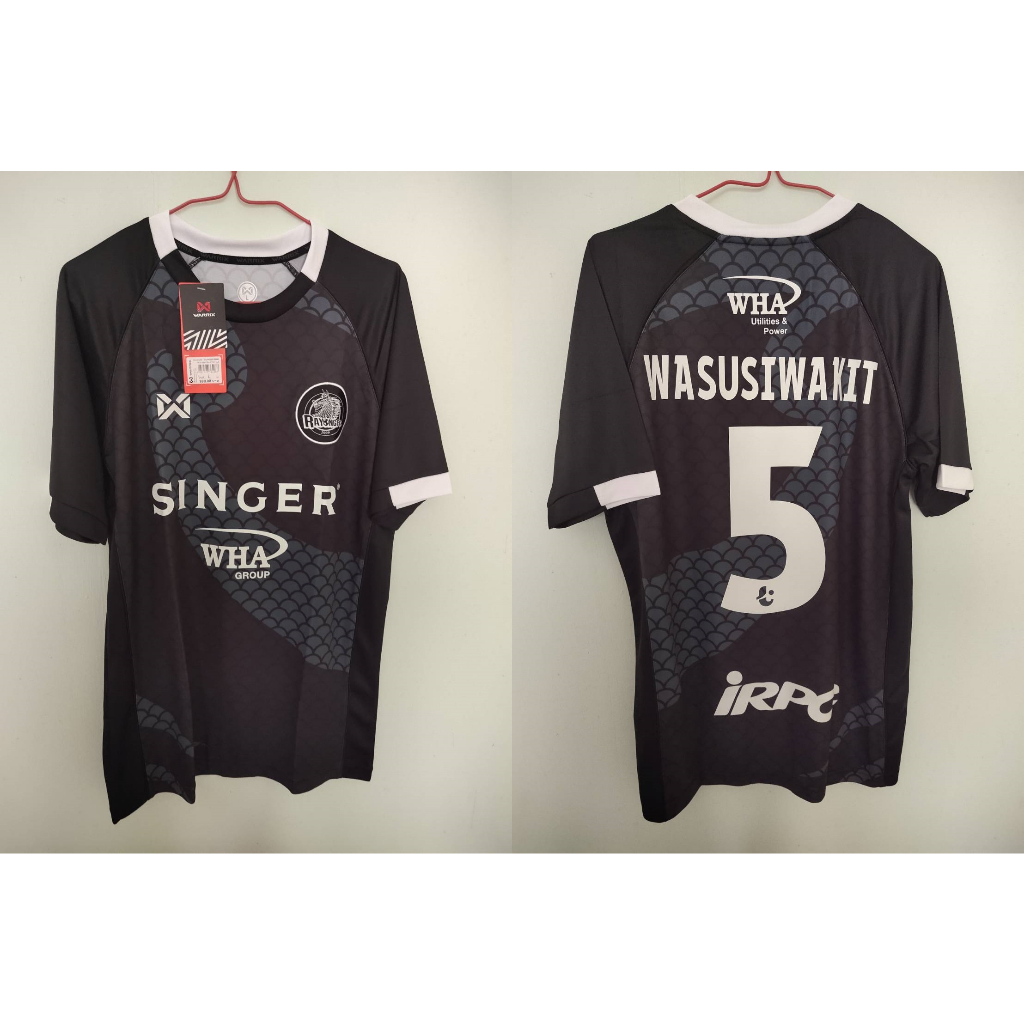 RAYONG FC WARRIX เสื้อ ระยอง เอฟซี ฤดูกาล 2022-23 สีขาว-ดำ Limited ติด ...