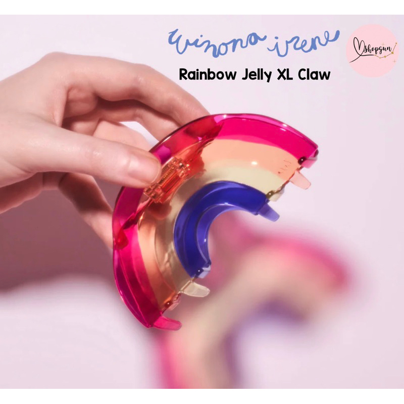 พร้อมส่ง Winona Irene Rainbow Jelly XL Claw ของแท้ 100% | Shopee Thailand