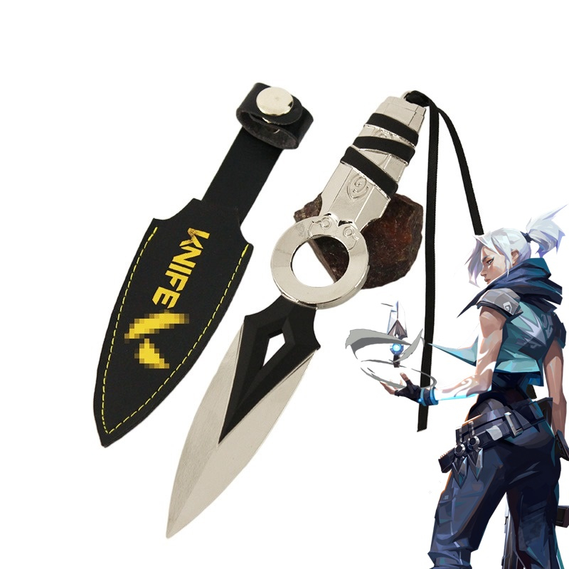 💥 โมเดลมีด Valorant Jett Knife , Jett Knife , Jett Dagger วัสดุเหล็ก ...