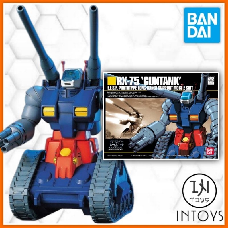 BANDAI - (HG) 1/144 RX-75 Guntank Gundam ( Gunpla / Gundam Plastic Kits ...