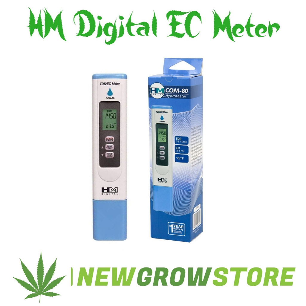 [ส่งฟรี] ปากกาวัดค่า TDS และ EC ยี่้ห้อ HM Digital Hygrotester COM-80 ...