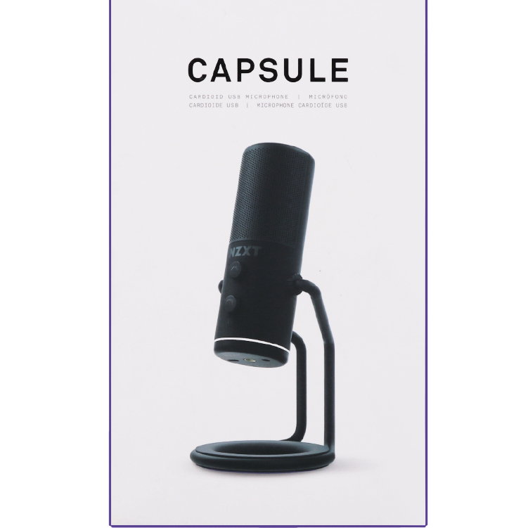 MICROPHONE (ไมโครโฟน) NZXT CAPSULE USB (MATTE BLACK) | Shopee Thailand