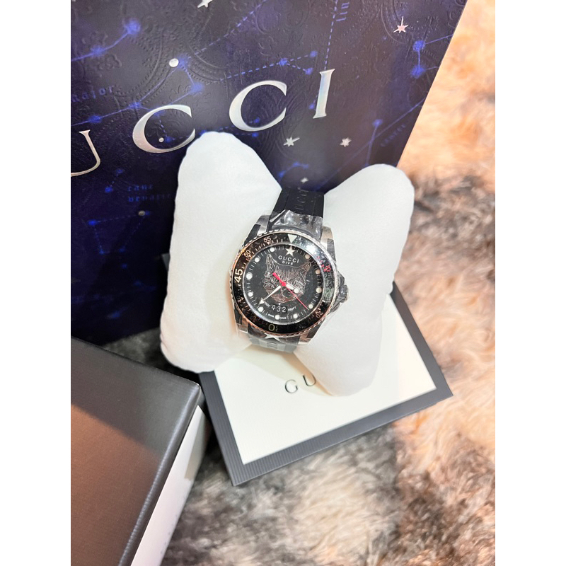 Gucci Dive cat watch | Shopee Thailand
