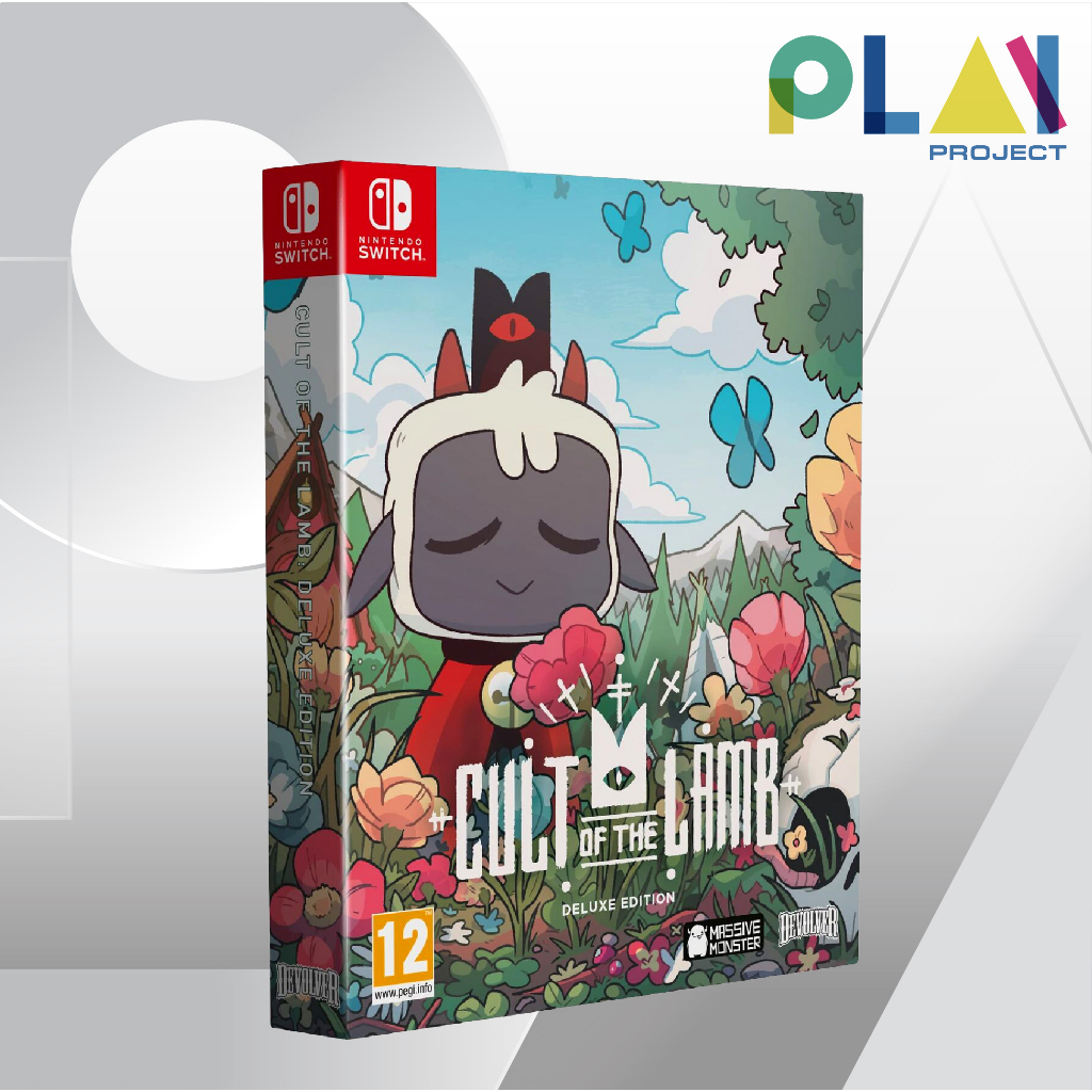 Nintendo Switch : Cult of the Lamb - Deluxe Edition [มือ1] [แผ่นเกมนินเ ...