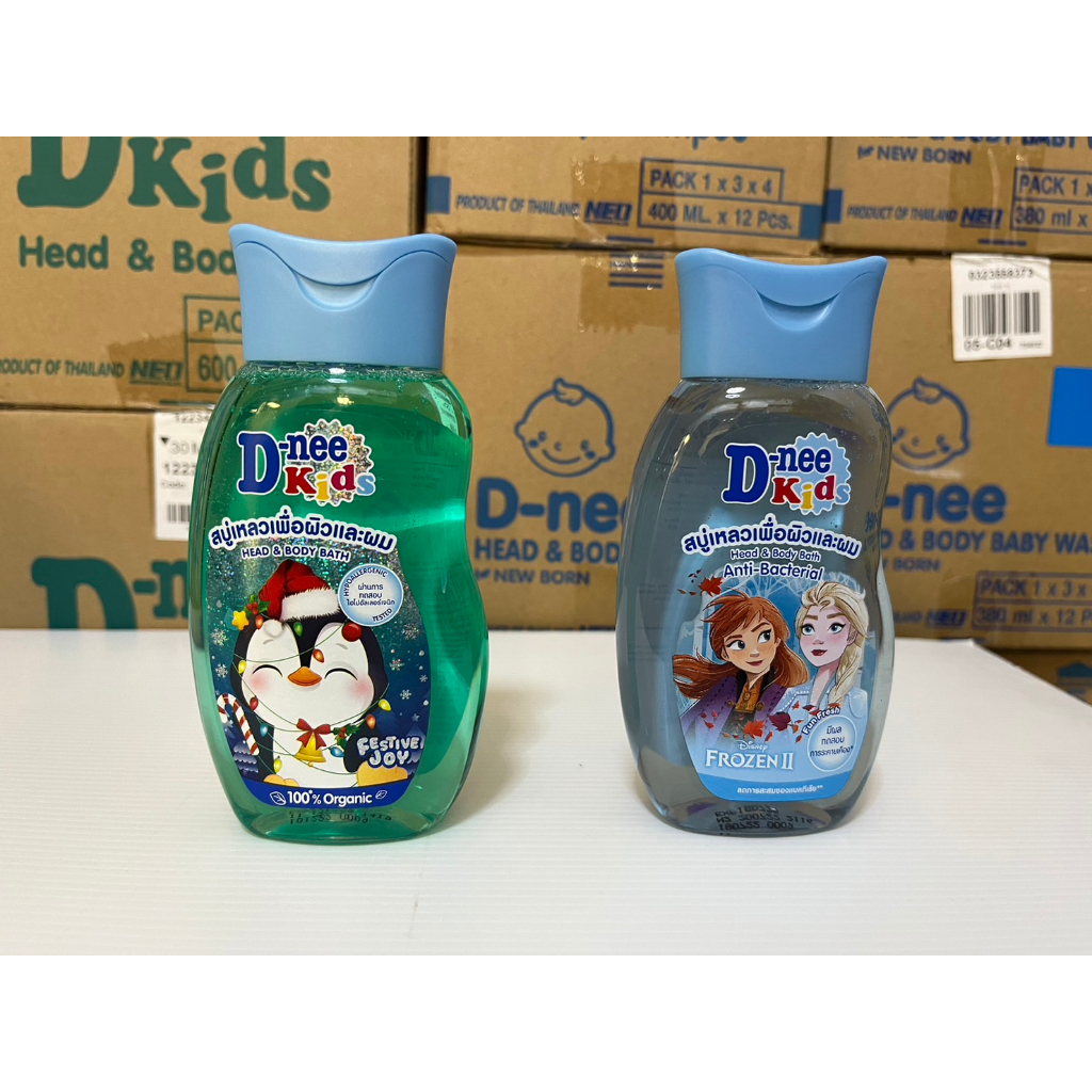 D-NEE Kids & Body ดีนี่ คิดส์ เฮด แอนด์ บอดี้ บาธ สบู่เหลวเพื่อผิวและผม ...