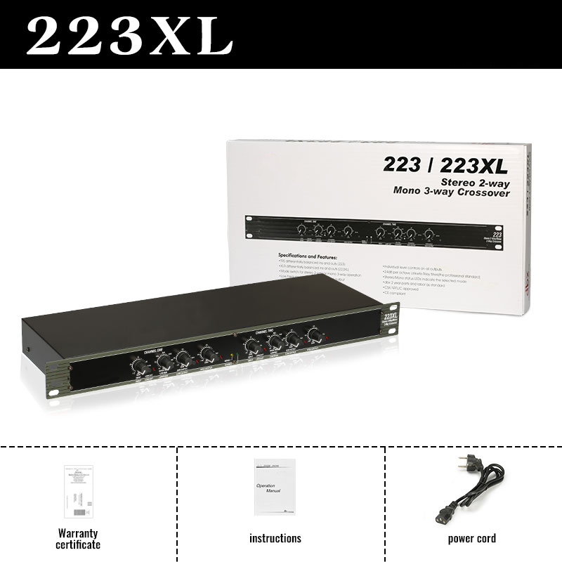 223XL/234XL ครอสโอเวอร์ซับวูฟเฟอร์ STAGE Performance Audio ...