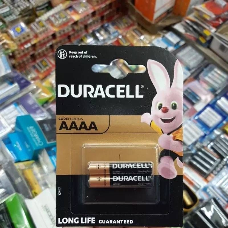 (แพคเกจ EU) ถ่าน Duracell AAAA (E96) อัลคาไลน์ 1.5V แพค2ก้อน ของใหม่ ...