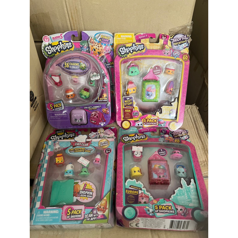 รวมสินค้า Shopkin มีตำหนิ แพคเก็จไม่สวย ด้านในปกติ | Shopee Thailand