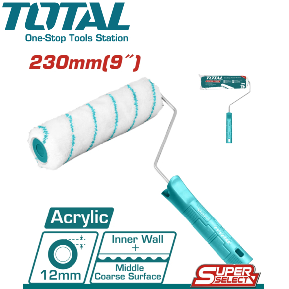 TOTAL ลูกกลิ้งทาสี ขนาด 9 นิ้ว (230 มม.) รุ่น THT85096 ( Paint Roller ...