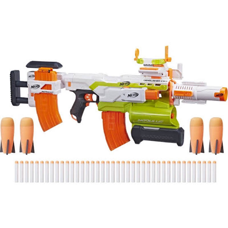 Nerf Modulus Ulitimate Customizer Blaster gun pack มือสอง | Shopee Thailand