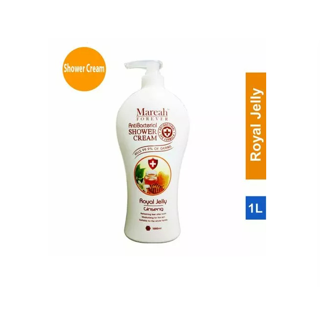 Mareah Forever Royal Jelly Ginseng Shower Cream 1L | Shopee Thailand
