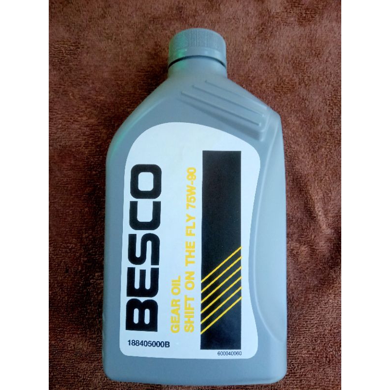 น้ำมันเกียร์และเฟืองท้าย เฟืองท้ายลูกหน้าBESCO GEAR OIL SHIFT ON THE FLY 75W-90 | Shopee Thailand