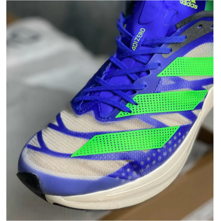 adidas Adizero Adios Pro 2 ม่วงกานํ้าเงิน ของแท้ 100 % | Shopee Thailand