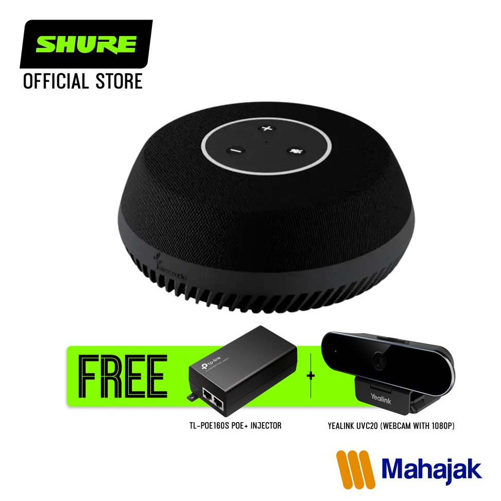 Shure STEM TABLE ลำโพง และไมโครโฟนแบบ Array สำหรับตั้งโต๊ะ | Shopee Thailand