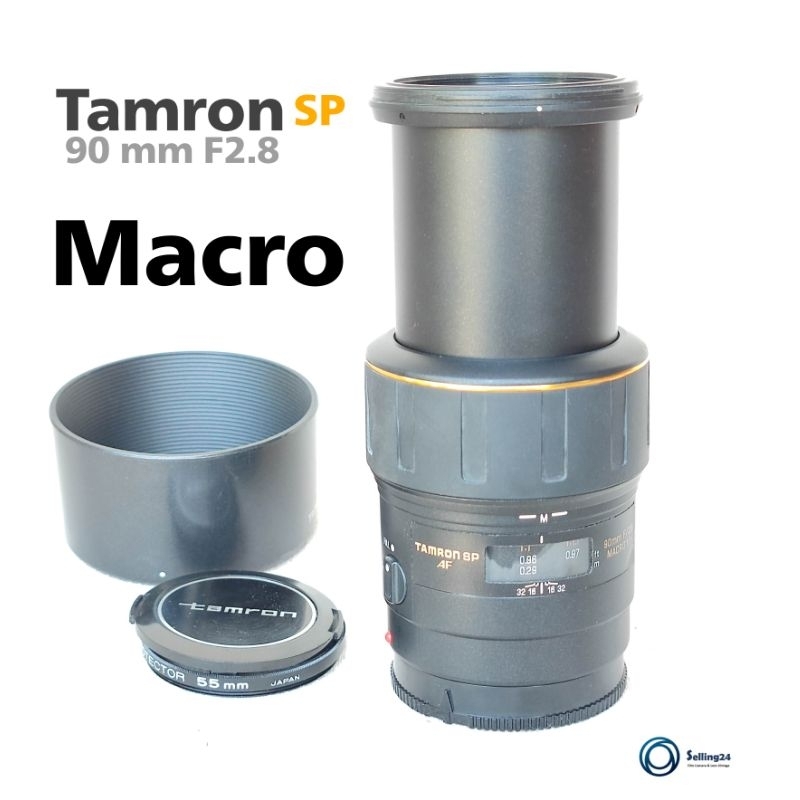 เลนส์ออโต้ ยี่ห้อ TAMRON AF SP 90mm F2.8 Macro 172E Lens Mount A ...