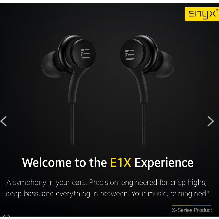 หูฟัง Enyx รุ่น E1X หูฟัง inear มีไมค์ในตัว หัวแจ็คมีทั้งแบบ USB-C และ 3.5MM | Shopee Thailand
