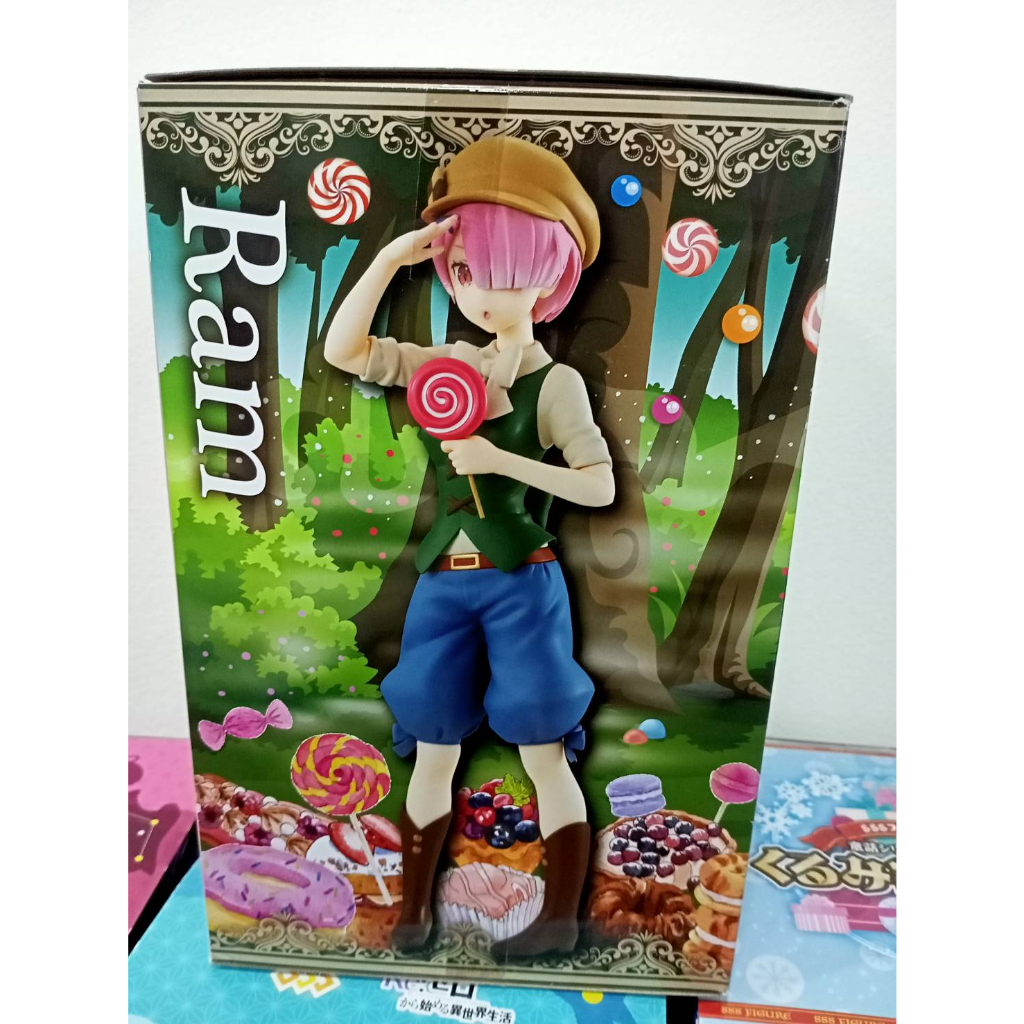 Zero Fairy Tale Series Rem Ram Candy House SSS Figure Furyu | Shopee ...