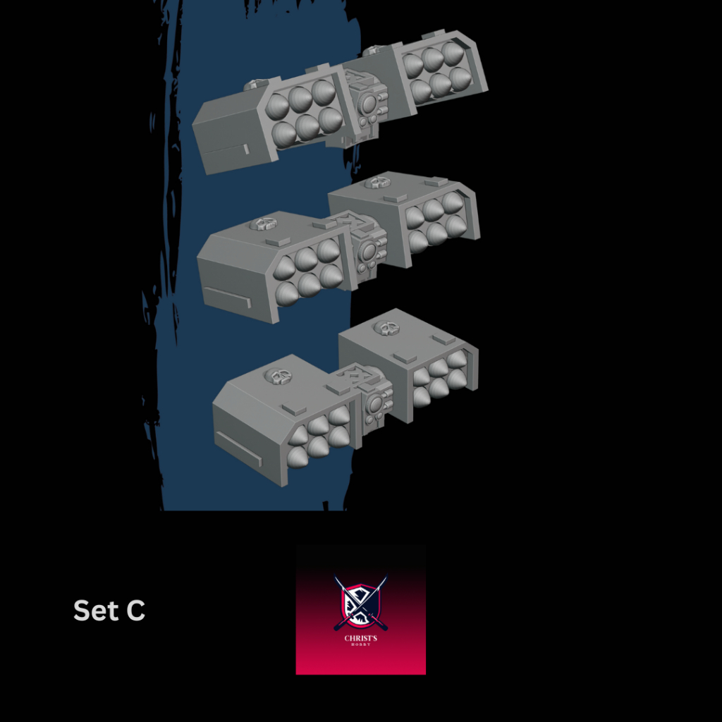 Cyclone missile launcher -High quality and detailed 3d print miniature ...