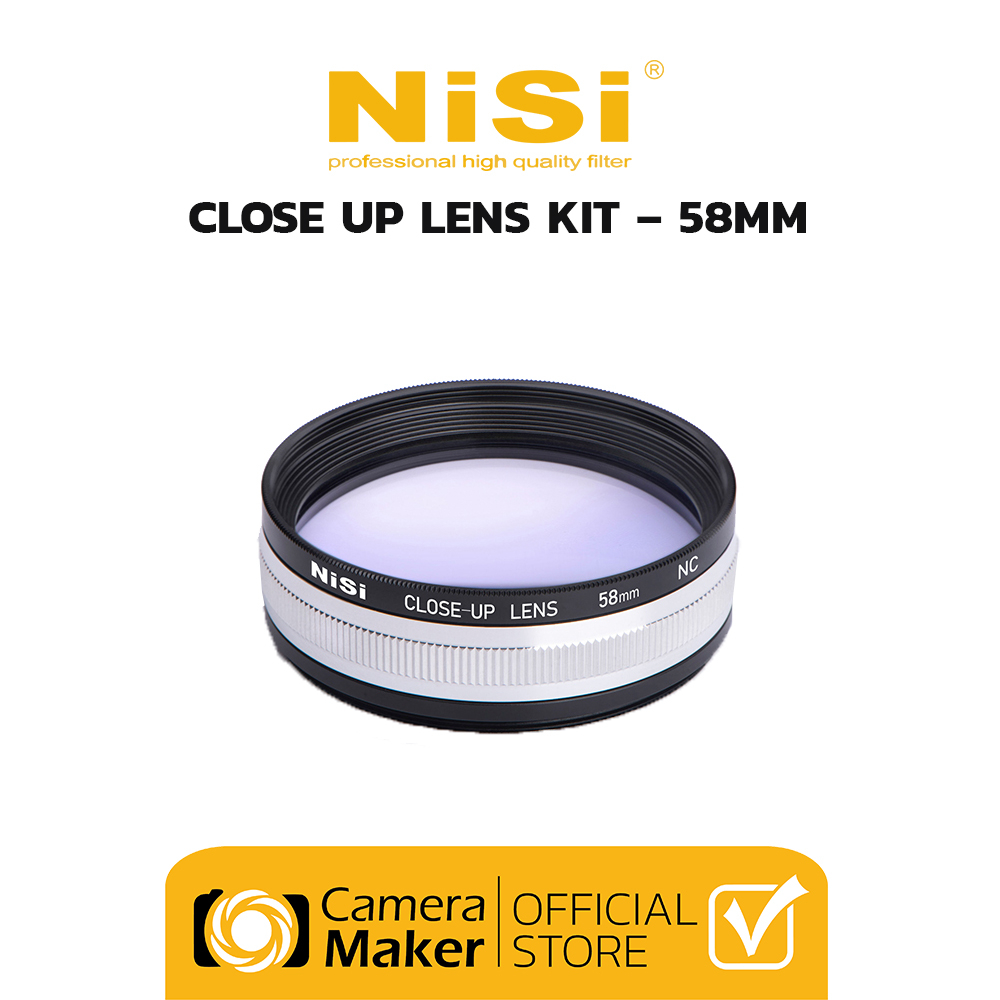 NiSi NC MACRO CLOSE UP LENS KIT ขนาด 58MM (ตัวแทนจำหน่ายอย่างเป็นทางการ ...