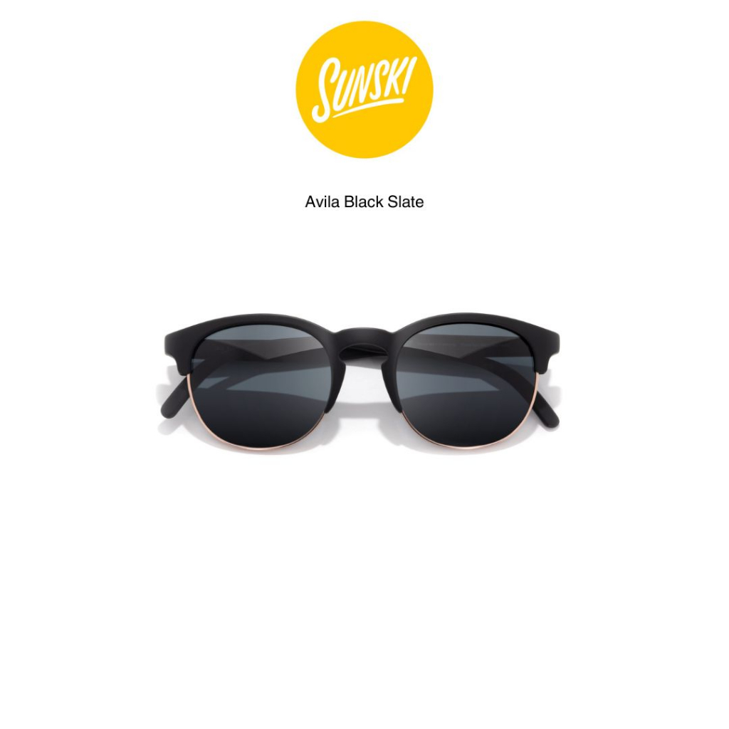 SUNSKI Avila Black Slate แว่นกันแดดรักษ์โลก ดีต่อคุณ และดีต่อโลก รุ่น ...