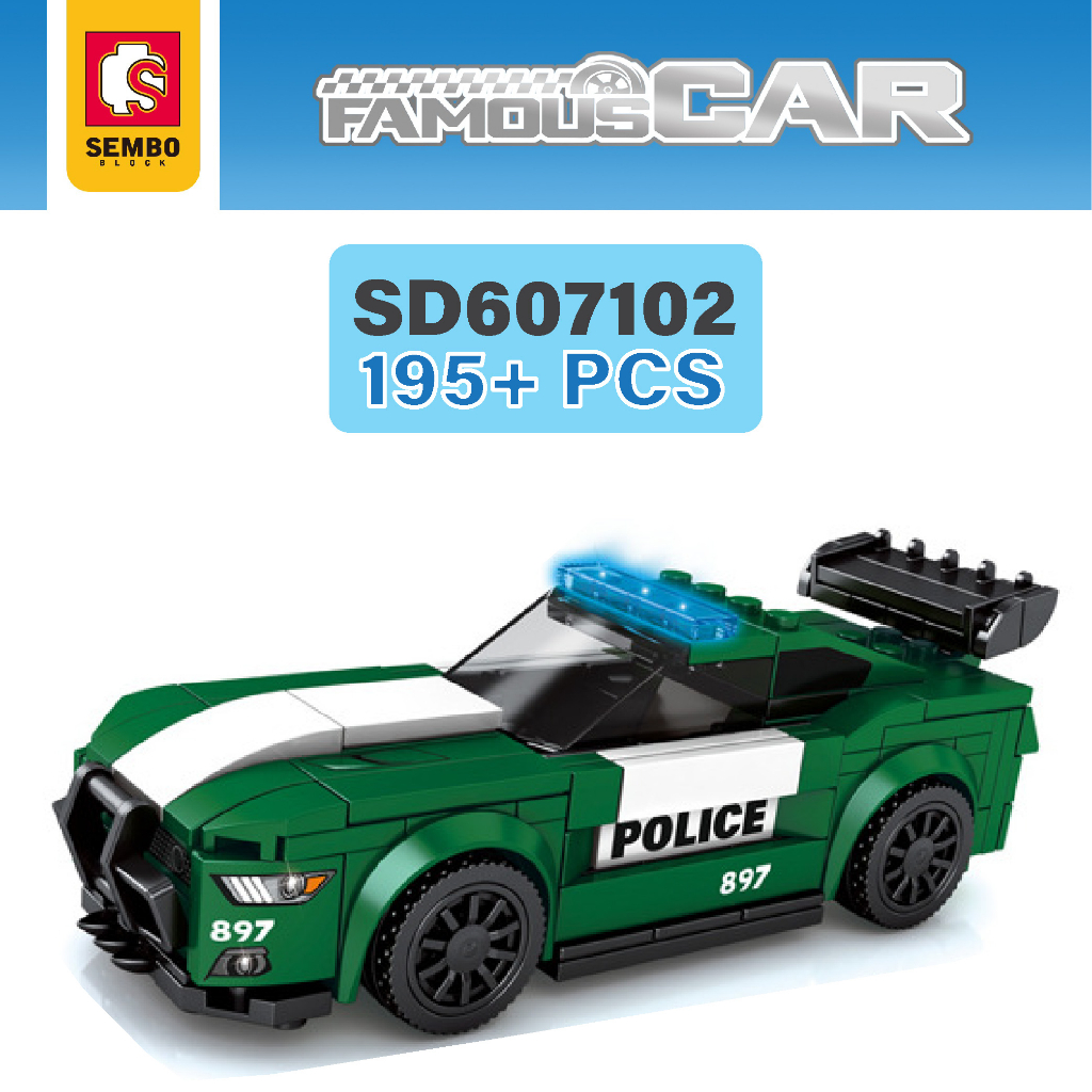 ชุดตัวต่อ SEMBO BLOCK Famous & Race Car รถแข่ง รถฟอร์มูล่า SEMBO BLOCK ...
