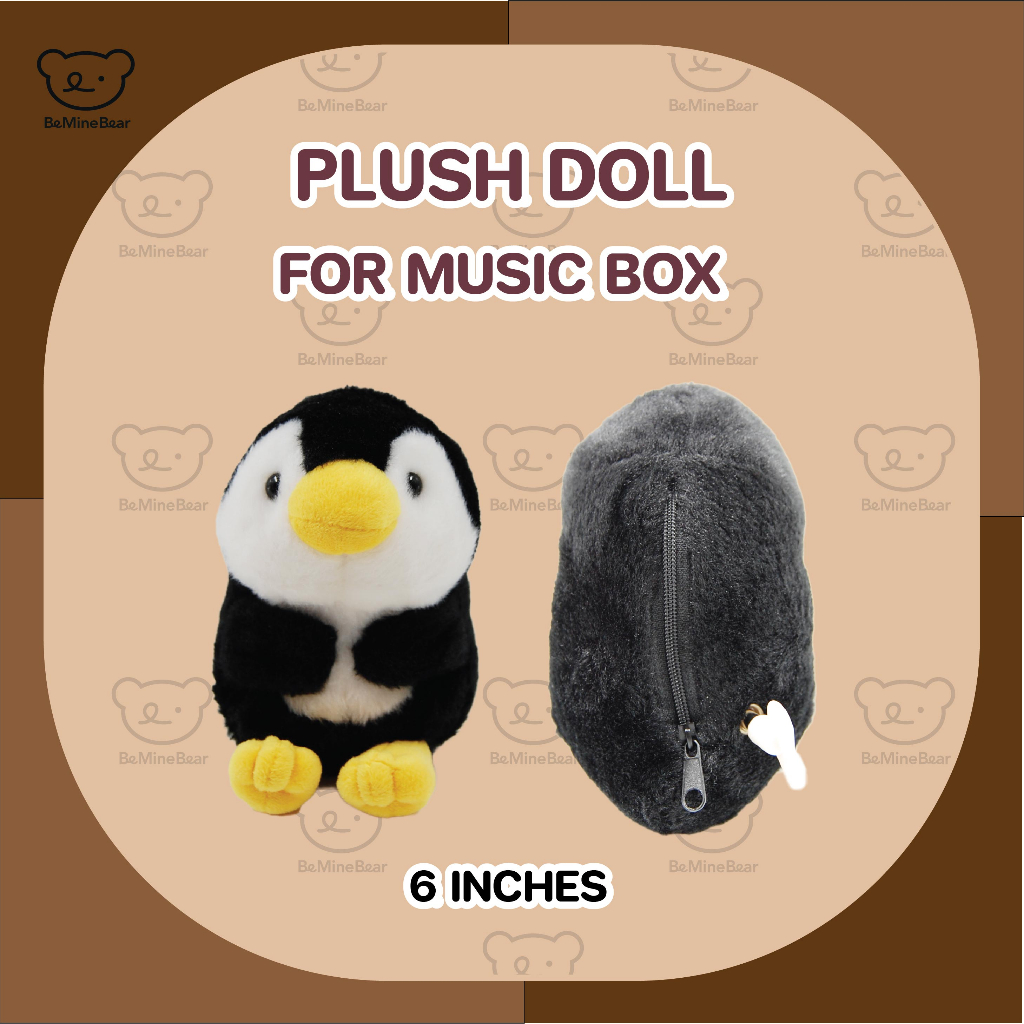 Plush Doll For Music Box ตุ๊กตากล่องดนตรี ขนาด 6 นิ้ว | Shopee Thailand